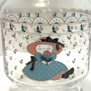 Anchor Hocking | Dining | Anchor Hocking Vintage Juice Carafe With Cat ...